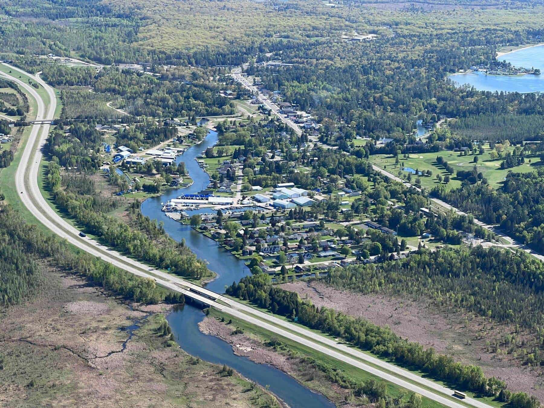 Indian River Tourist Bureau, Hotels, Lodging, Indian River Michigan